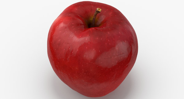 Red chief apple 01 3D model - TurboSquid 1466816