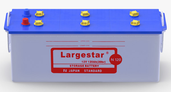 Sealed lead acid car battery 3D - TurboSquid 1466805