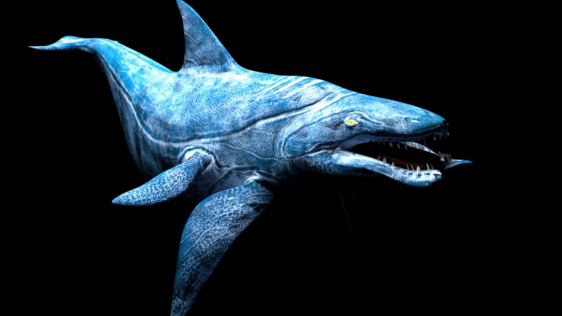 3D sea monster - TurboSquid 1466840