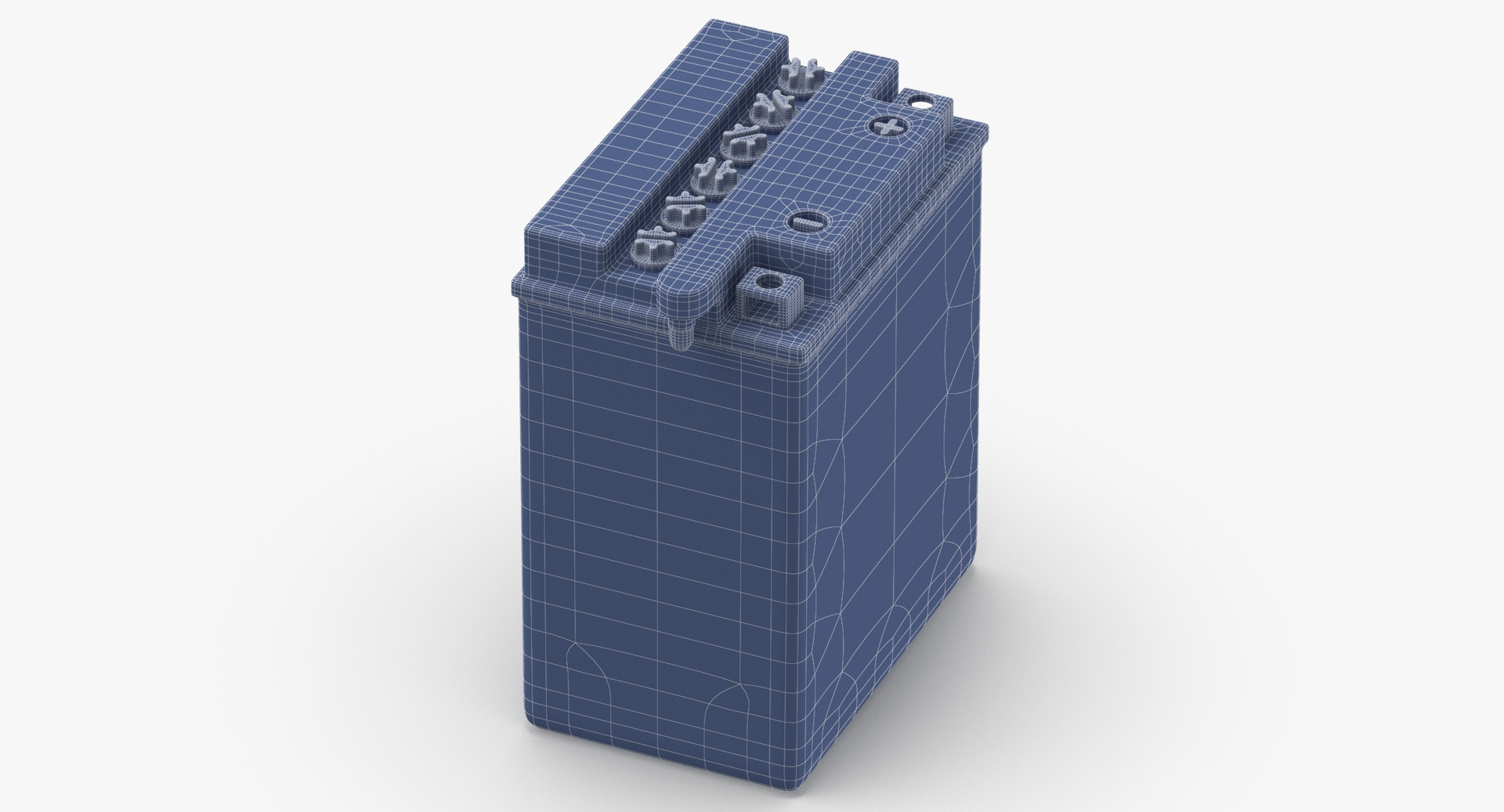 Motorcycle 6v battery 3D model - TurboSquid 1466846