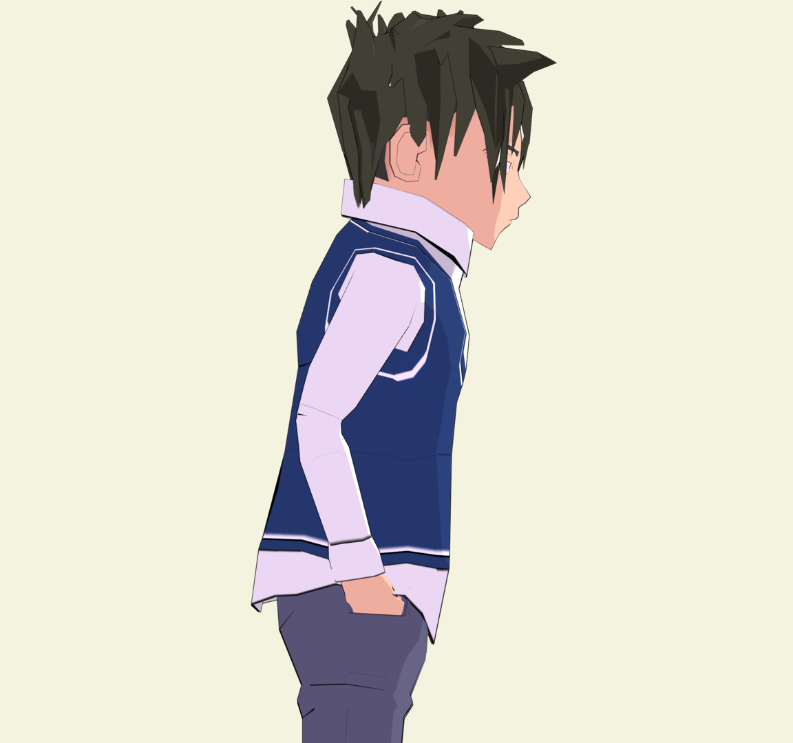 3D model character anime boy - TurboSquid 1466937