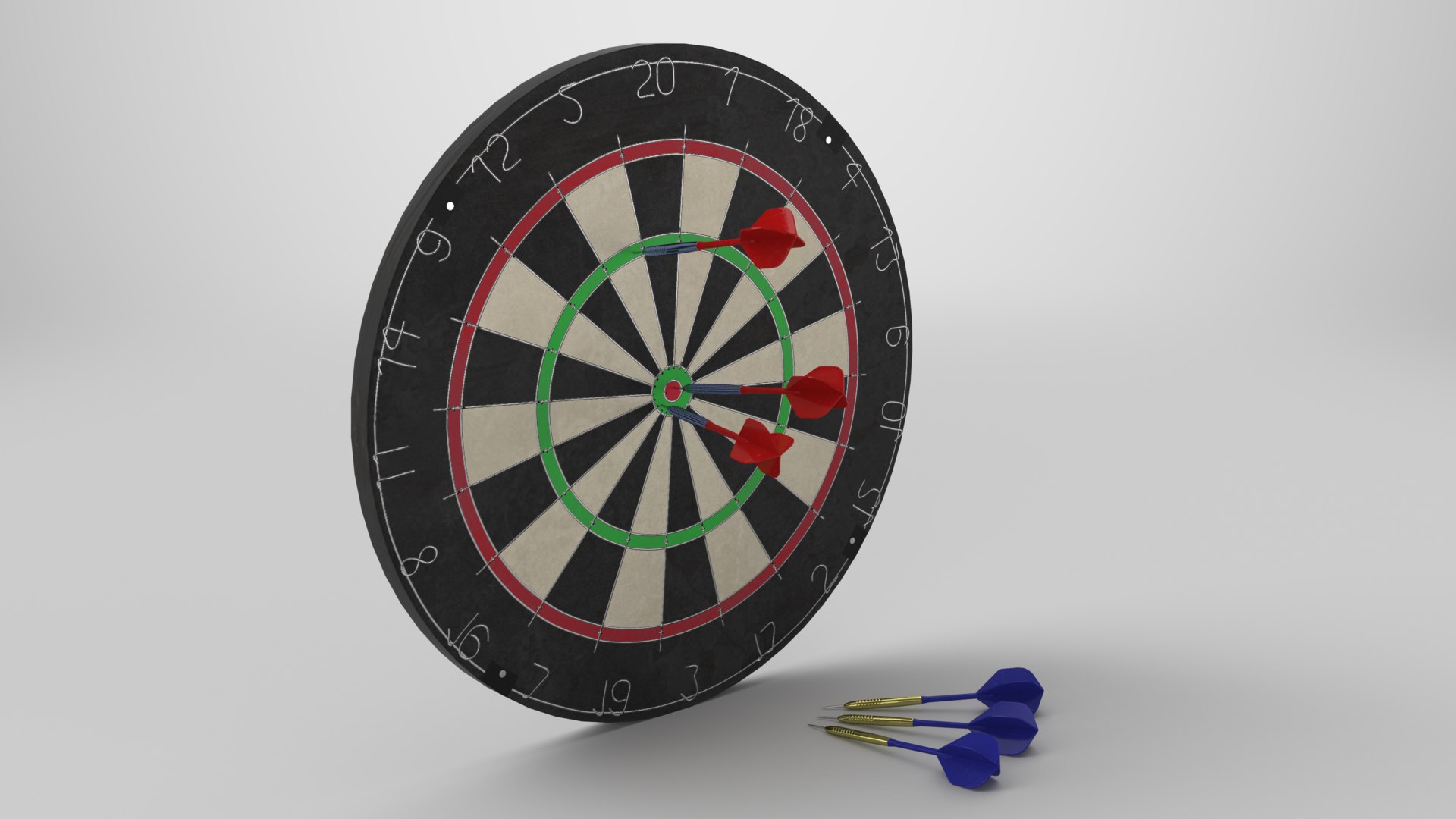 3D darts - TurboSquid 1467004