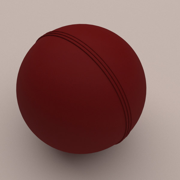 Cricket ball 3D model - TurboSquid 1467131
