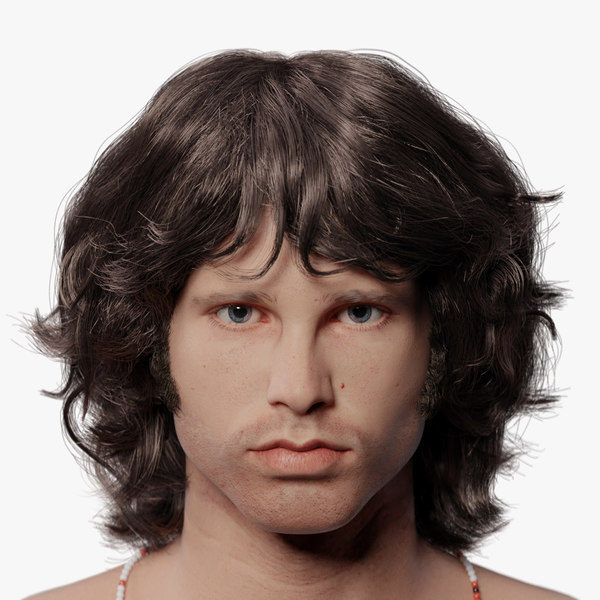 Jim morrison head model - TurboSquid 1415800