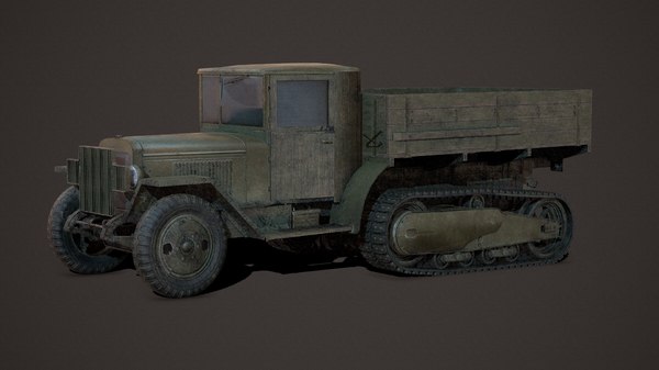 3D model soviet zis-42 gameready zis - TurboSquid 1467299
