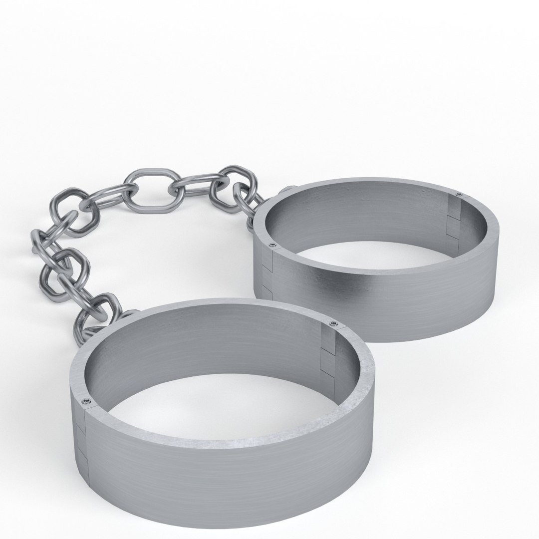 Ankle shackles 3D model - TurboSquid 1467298