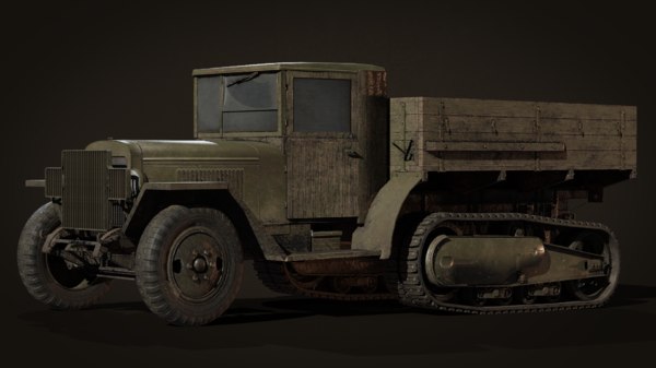 3D model soviet zis-42 gameready zis - TurboSquid 1467299