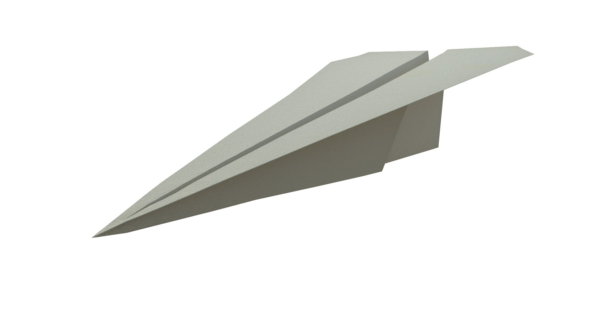 3D model paper airplane - TurboSquid 1467286