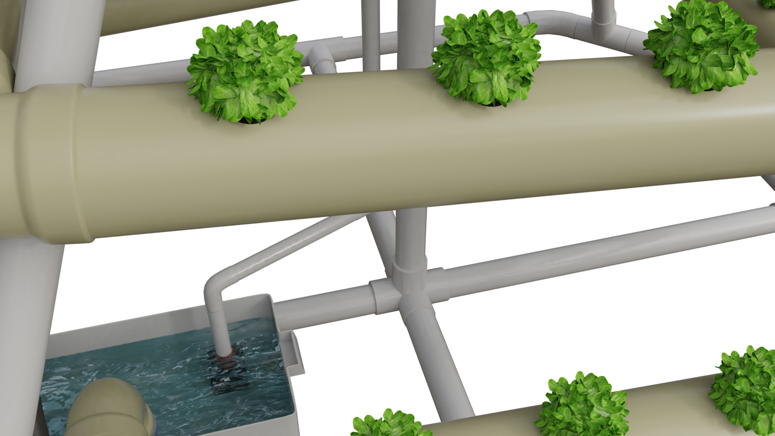 HYDROPONIC SYSTEM 3D MODELL 3D-Modell - TurboSquid 1467408