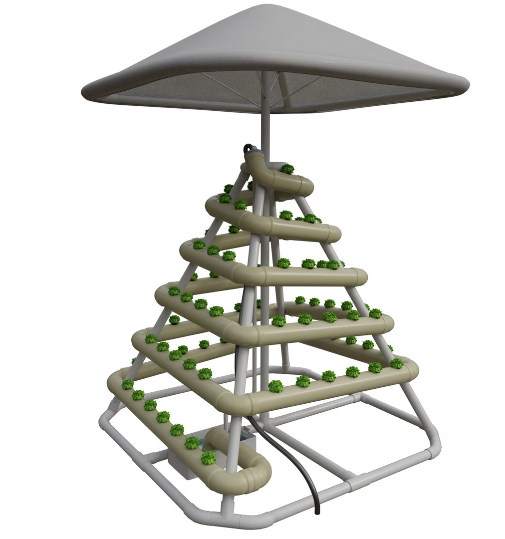 HYDROPONIC SYSTEM 3D MODELL 3D-Modell - TurboSquid 1467408