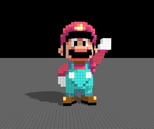 3D Mario Models | TurboSquid