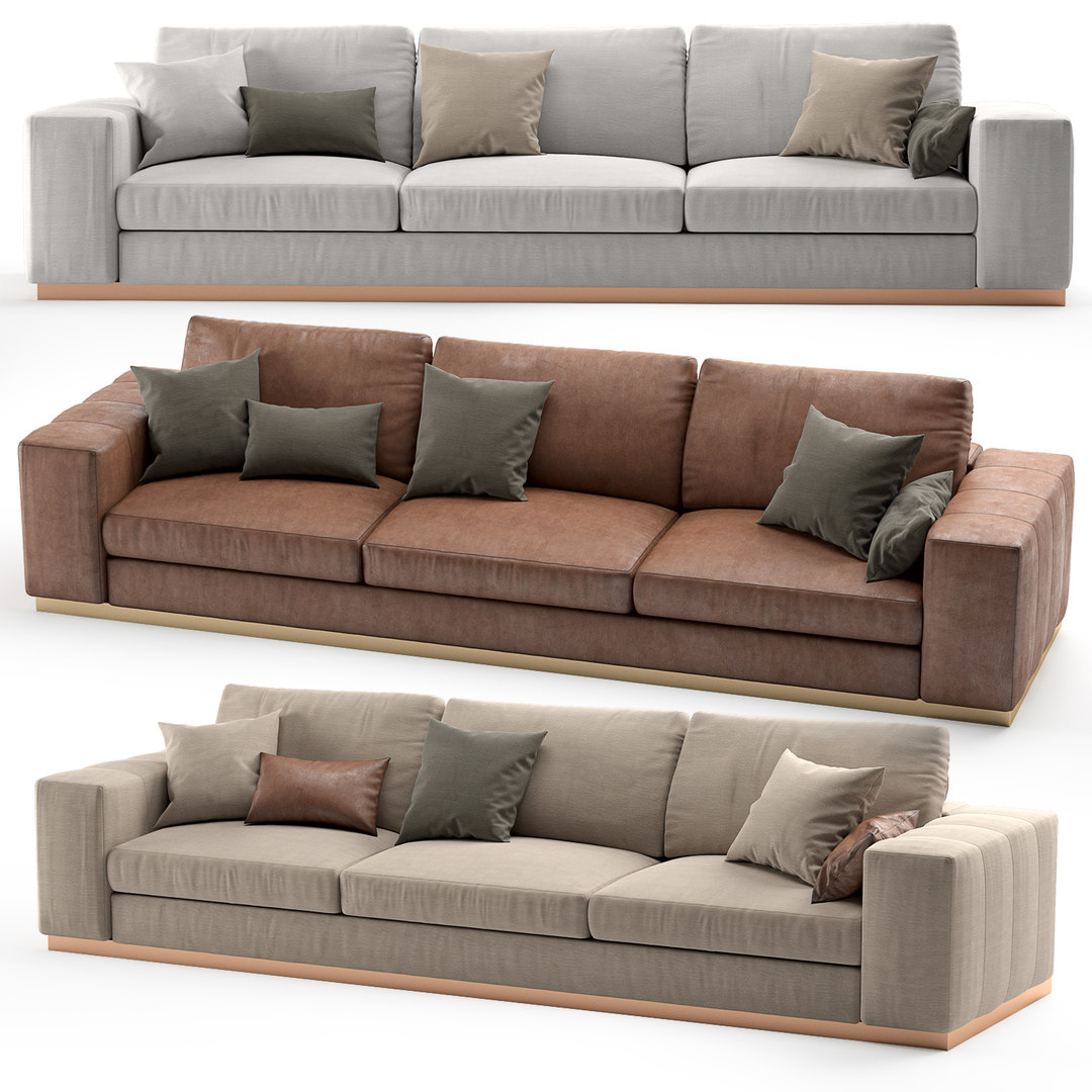3D model laskasas charlie sofa - TurboSquid 1467460