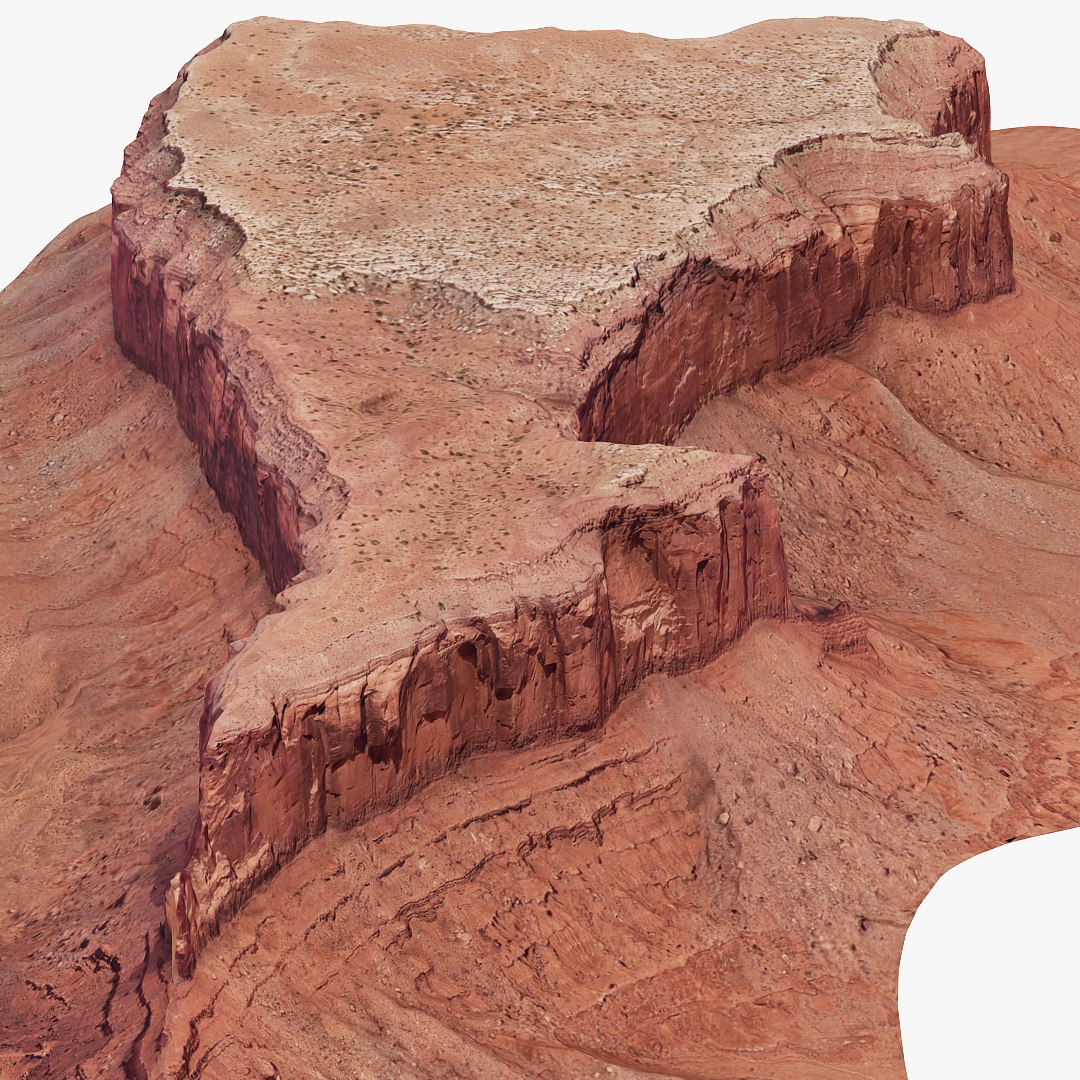 3D arizona monument valley model - TurboSquid 1467538