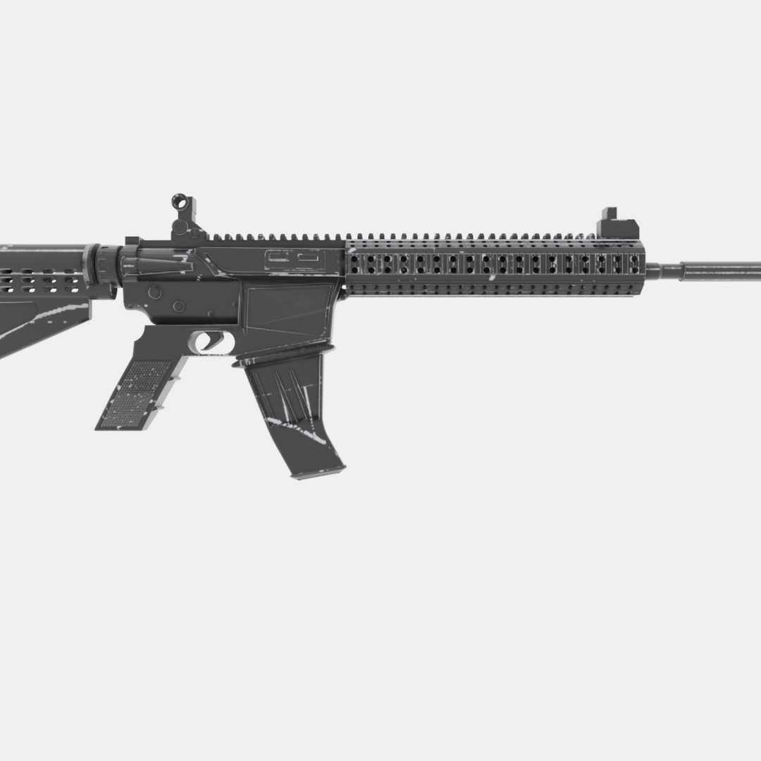 Texture PNG m416 gun weapon