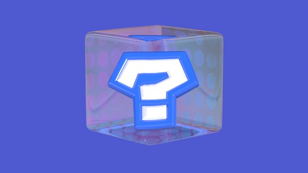 3D model mario kart item box - TurboSquid 1467720