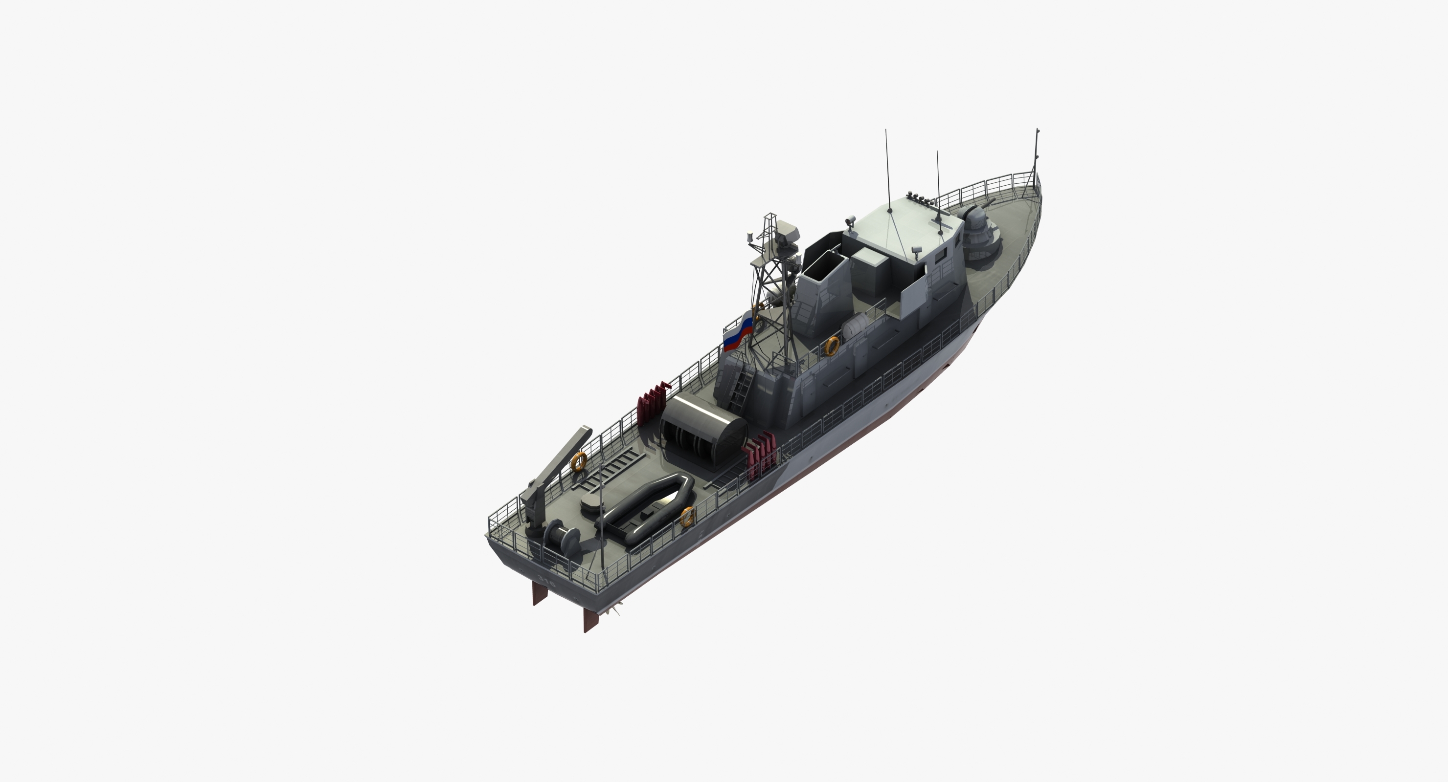 3D model lida class minesweeper - TurboSquid 1467823