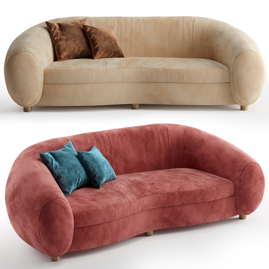3D Polar Bear Sofa Model TurboSquid 1467840