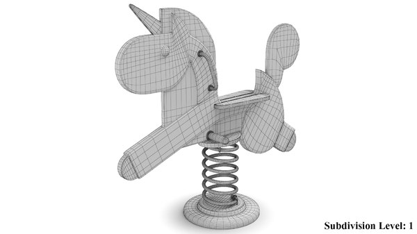 3D model spring rockers - TurboSquid 1467915