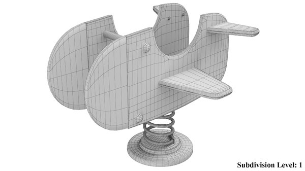 3D model spring rockers - TurboSquid 1467915