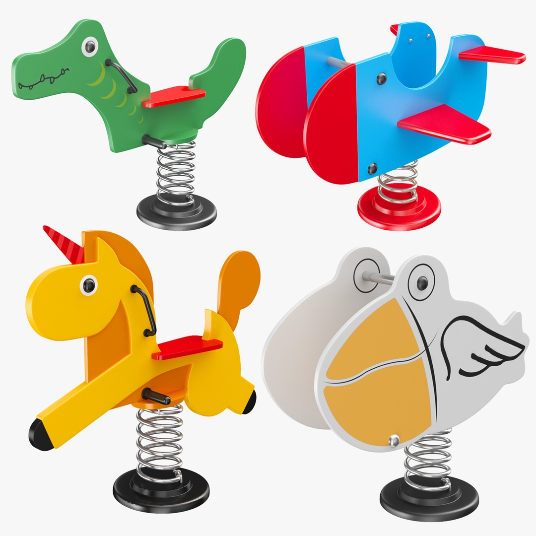 3D model spring rockers - TurboSquid 1467915