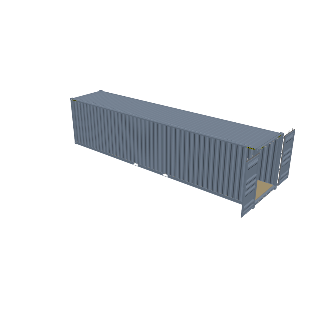 Building Revit Family Shipping Container RFA