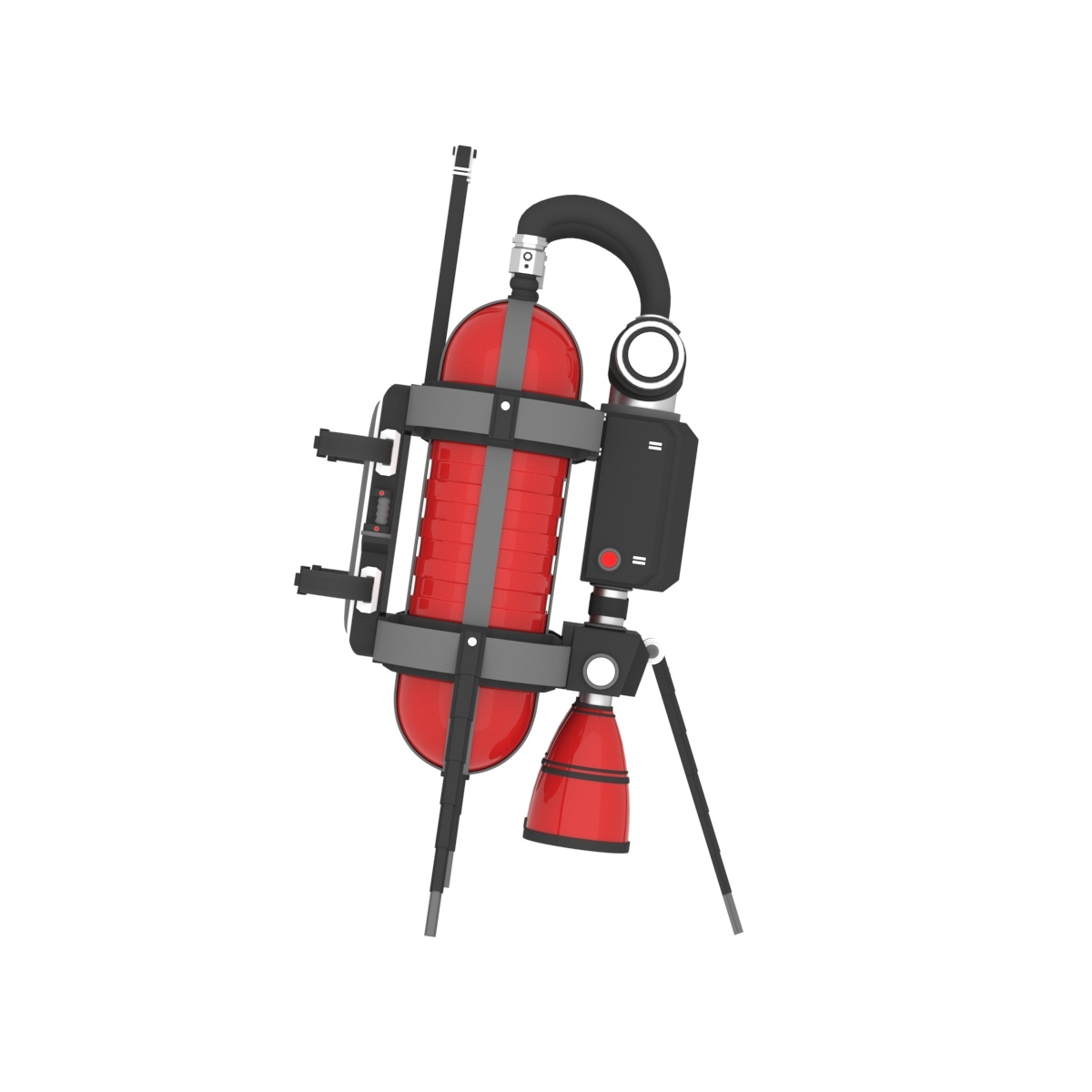 Jet jetpack pack 3D model - TurboSquid 1468114