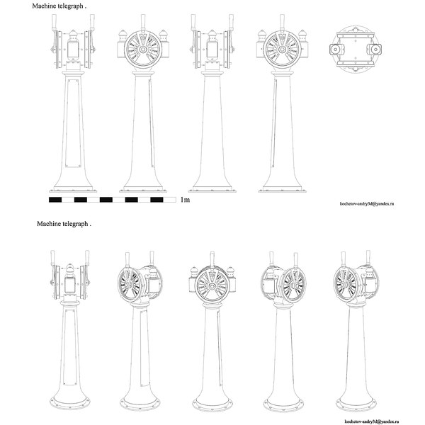 Shapes Encapsulated Postscript drawings machine telegraph ship