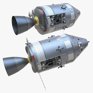 apollo lunar module 3d obj