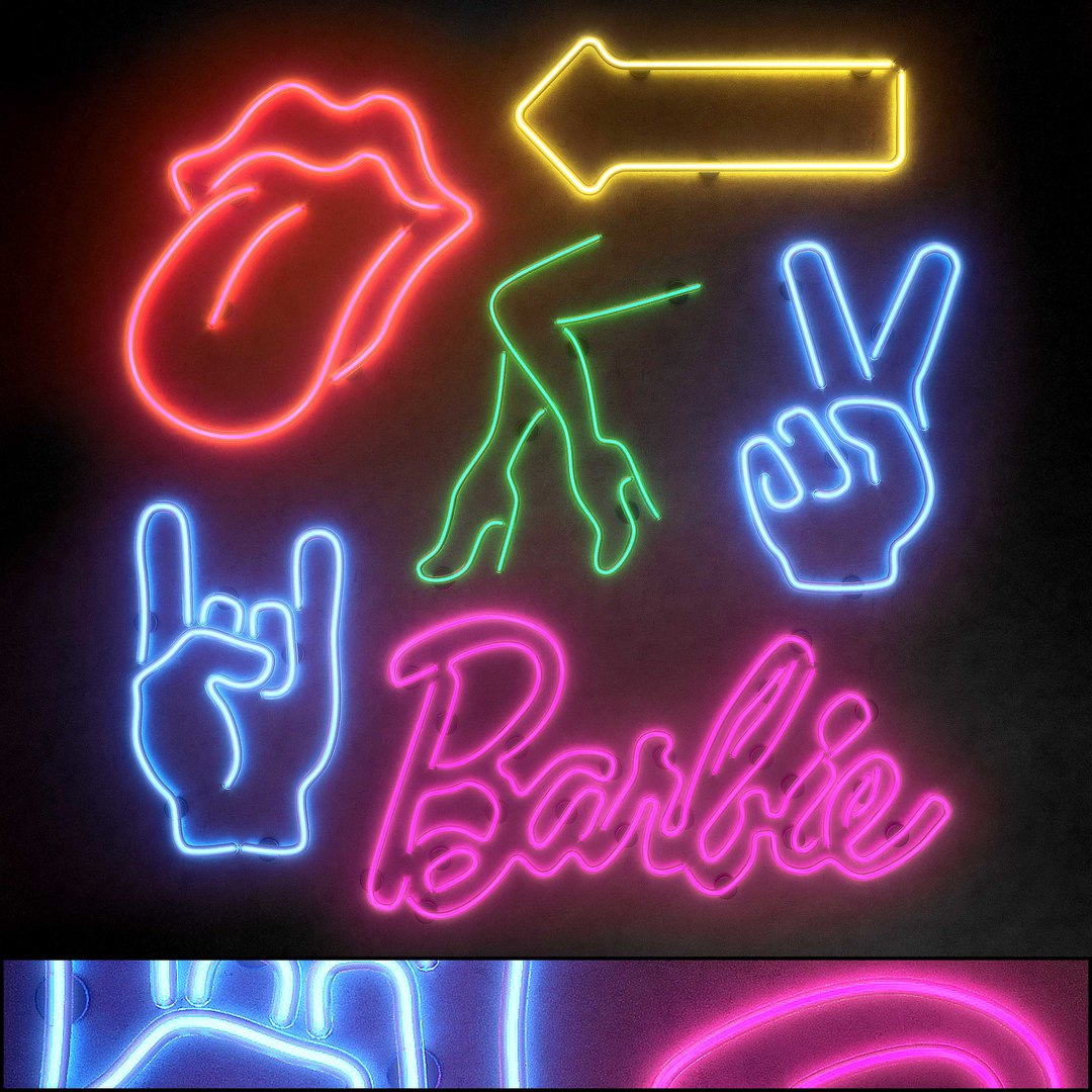 Light modules set 023 model - TurboSquid 1468333