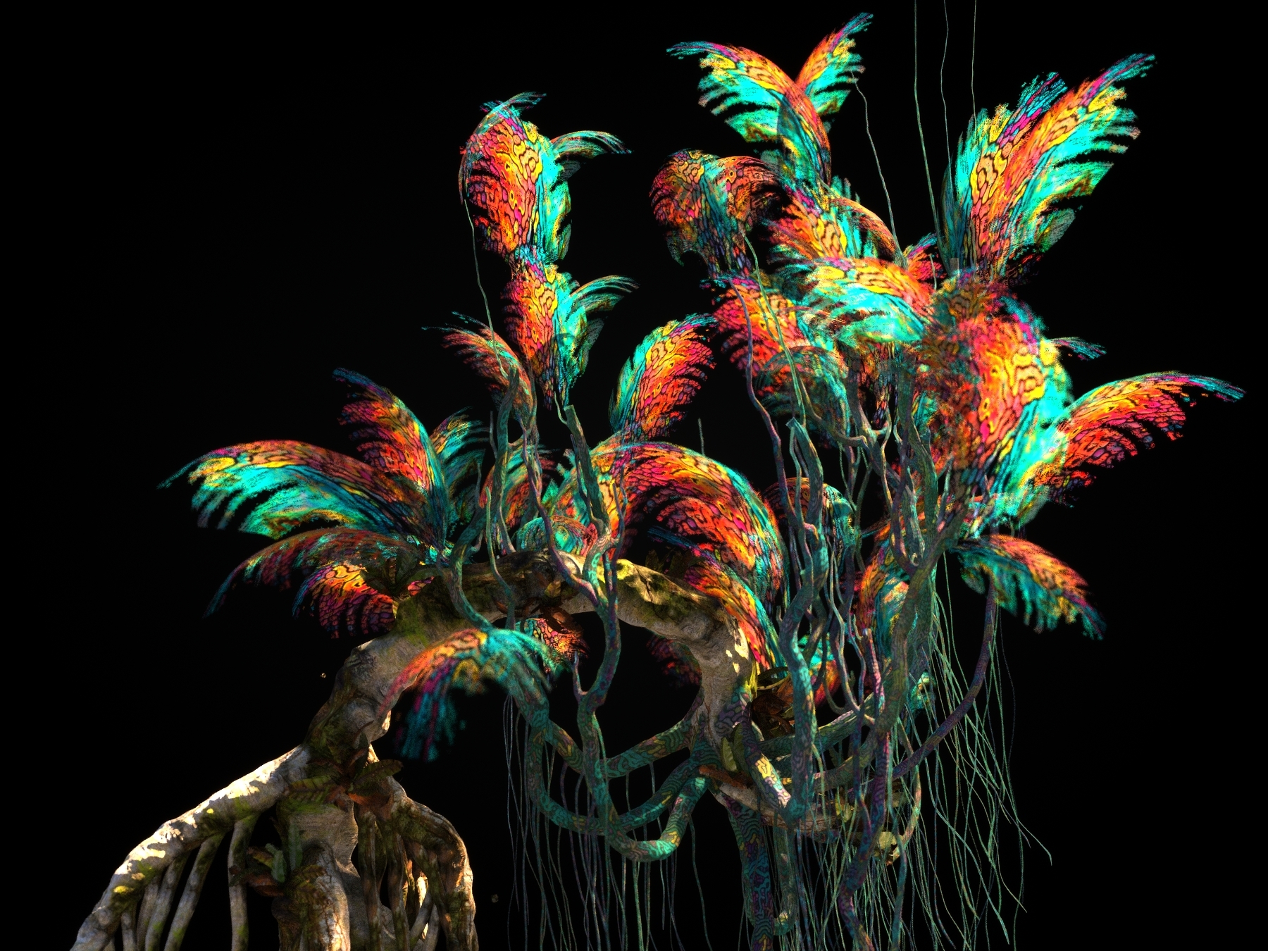 Pandora jungle 3D model - TurboSquid 1468442