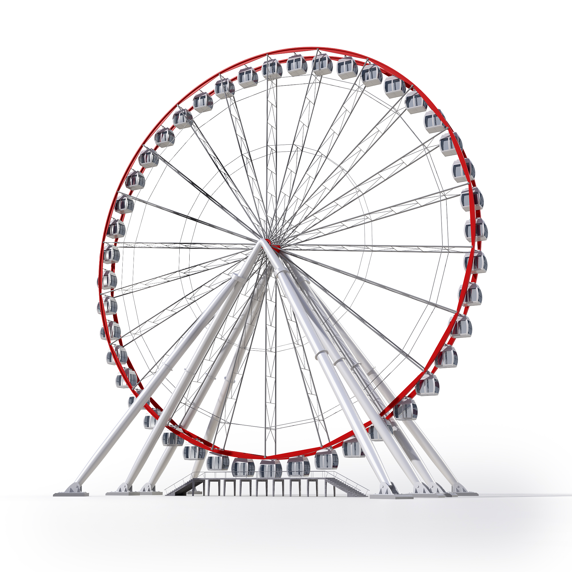 Ferris wheel model - TurboSquid 1468469