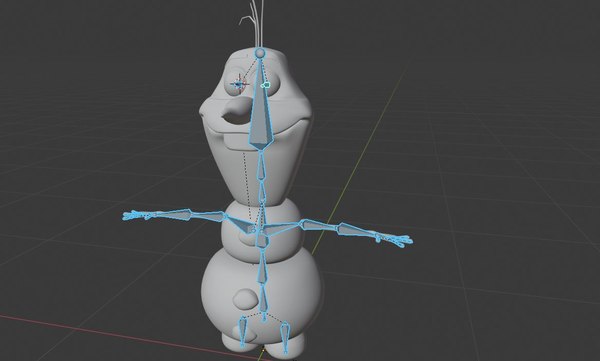 Olaf- frozen 3D model - TurboSquid 1468499