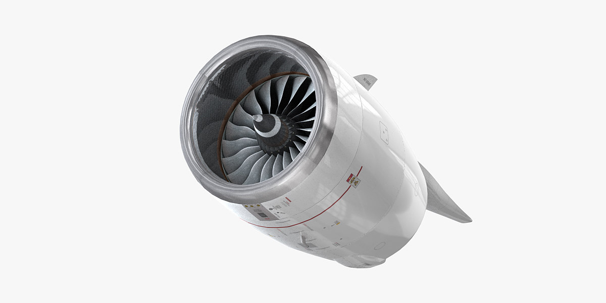 Airbus a350 engine model - TurboSquid 1468498