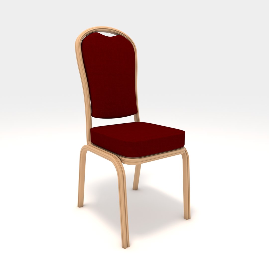 Banquet chair 3D model - TurboSquid 1468585