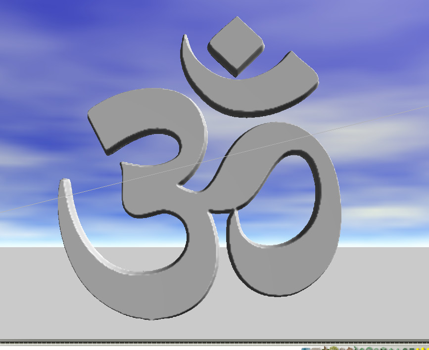 3D model om symbol - TurboSquid 1468787