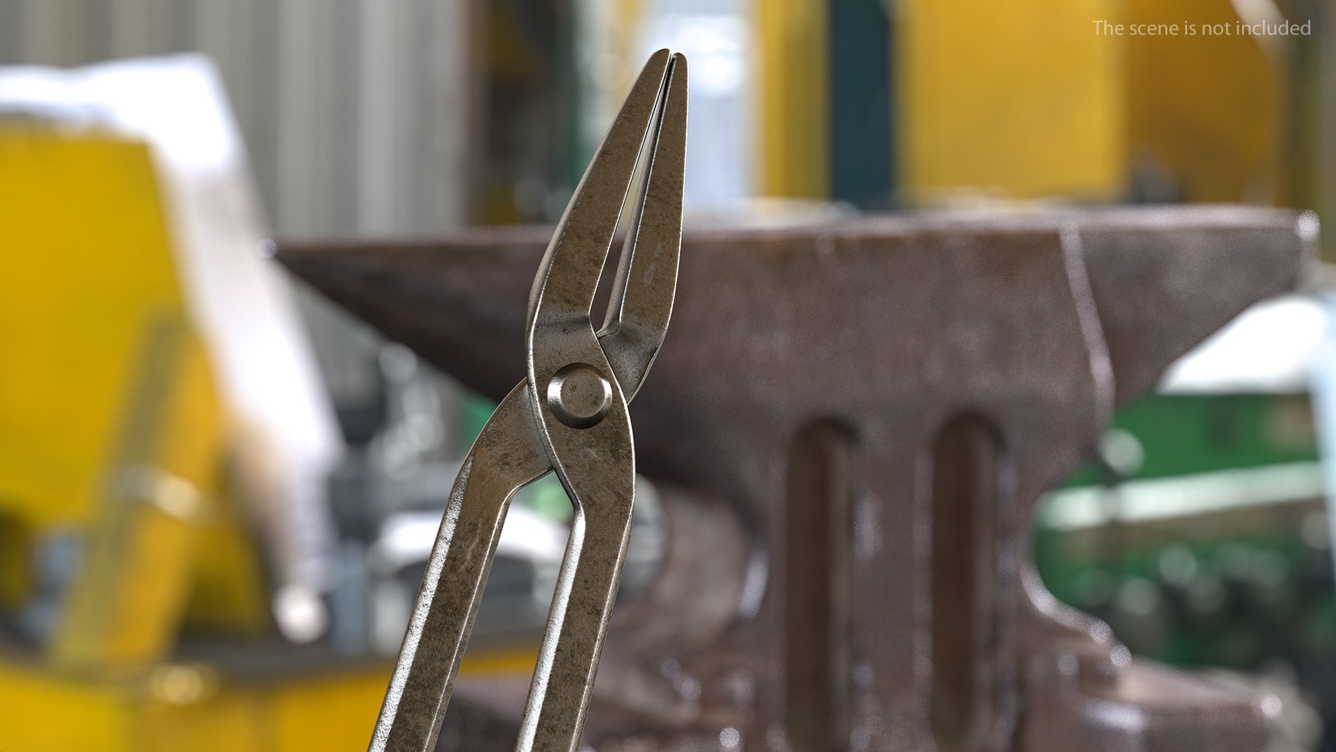 3D model blacksmith scrolling tongs - TurboSquid 1468938