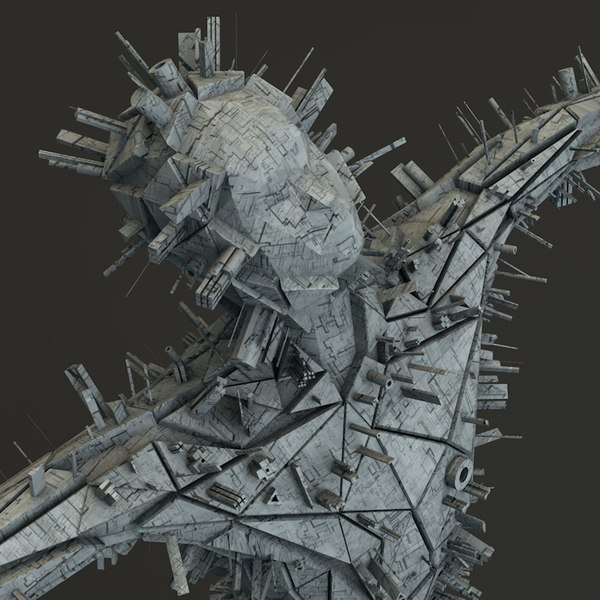 3d model sci-fi labyrinth