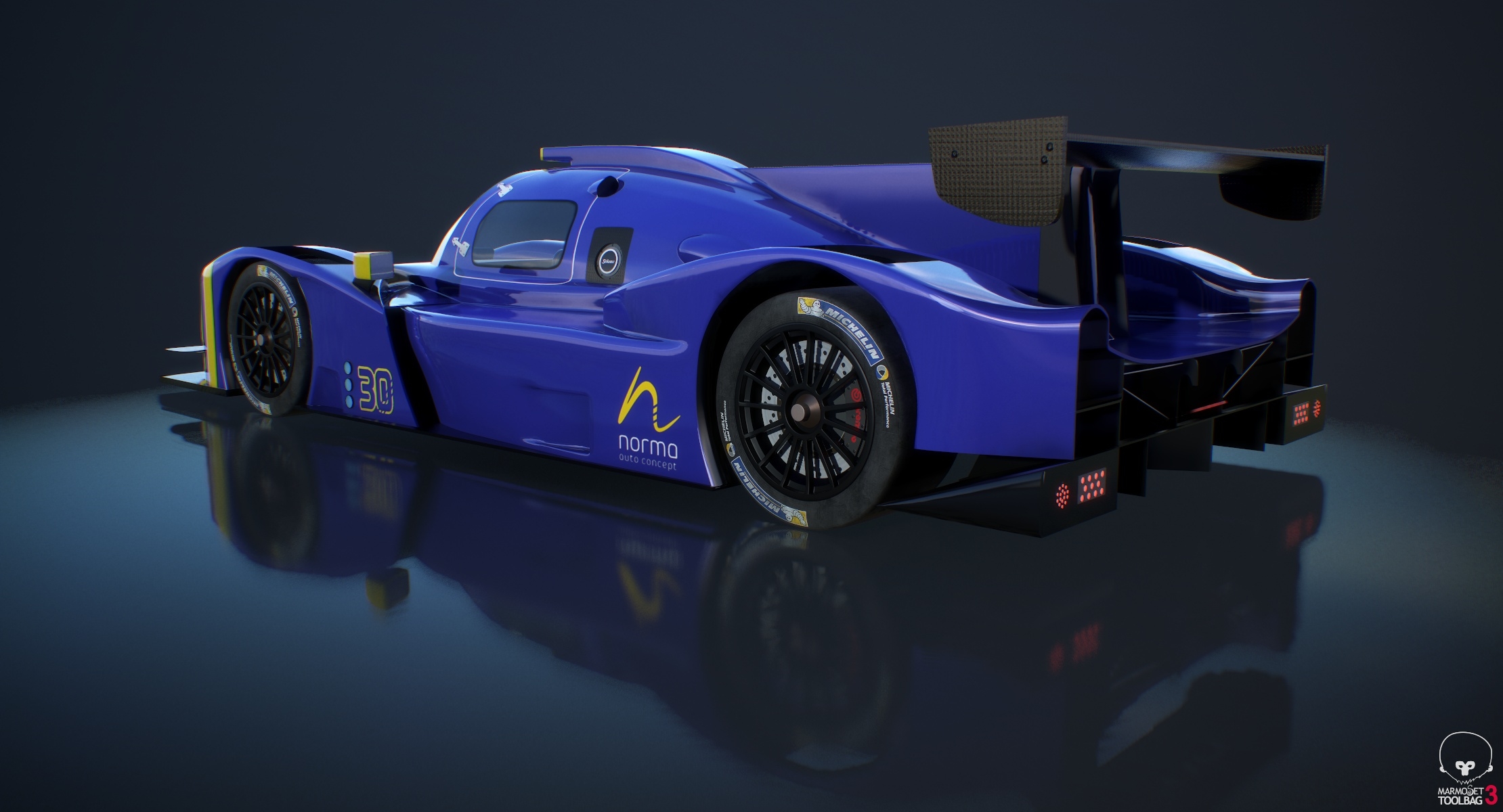 3D norma m30 race car - TurboSquid 1468506