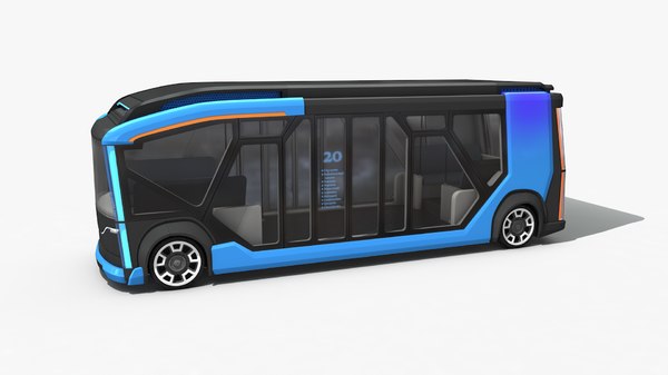 Electric bus 3D - TurboSquid 1469007