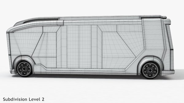 Electric bus 3D - TurboSquid 1469007