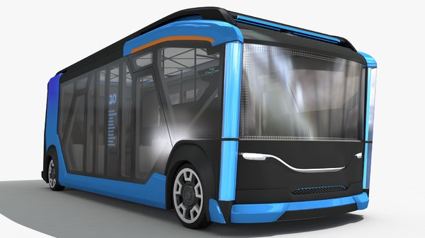 Electric bus 3D - TurboSquid 1469007