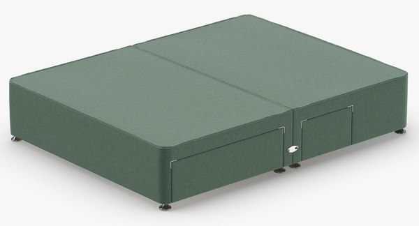 Bed base 08 mint 3D model - TurboSquid 1469048
