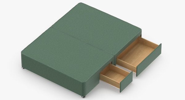 Bed base 08 mint 3D model - TurboSquid 1469048