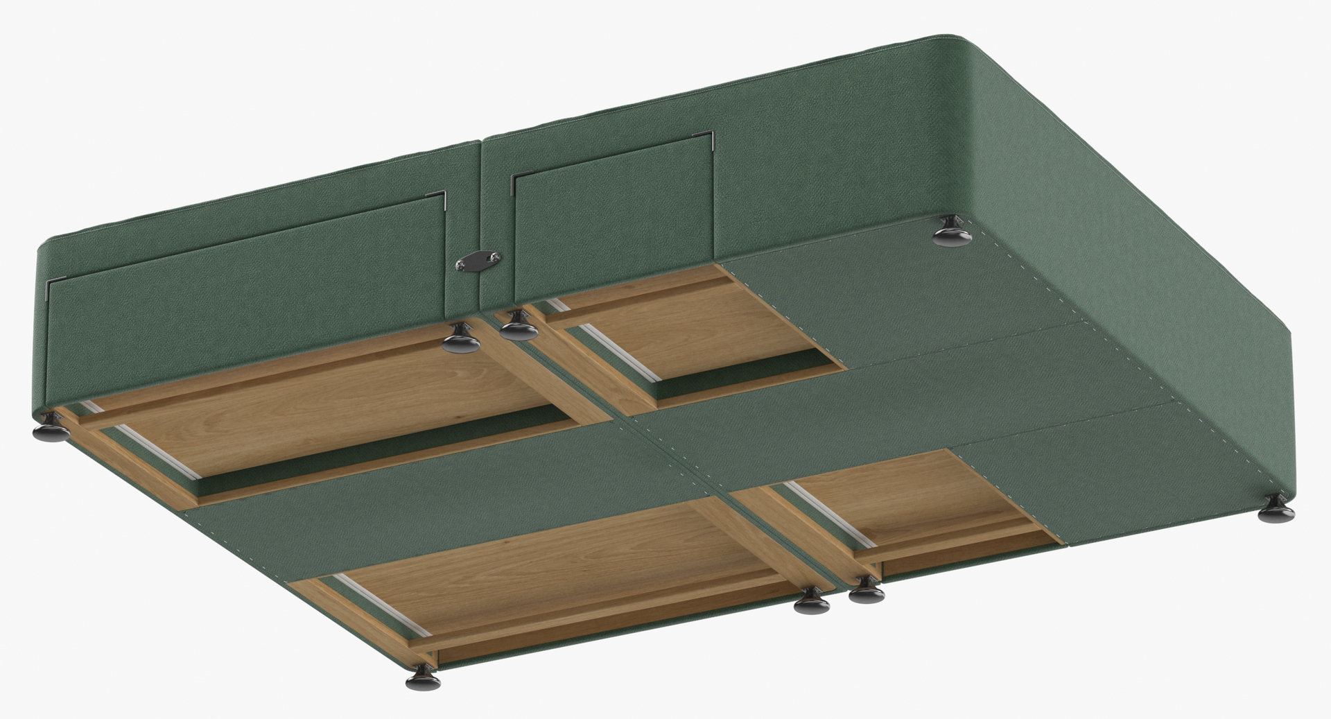 Bed base 08 mint 3D model - TurboSquid 1469048