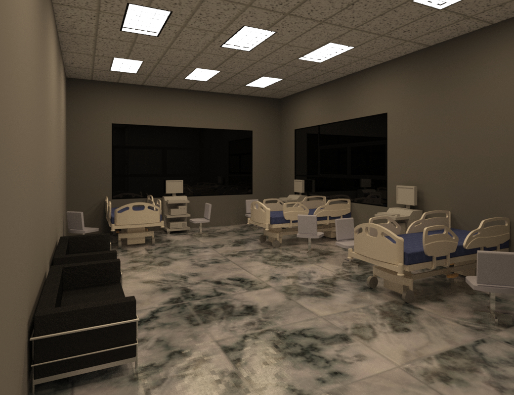 Revit hospital Modelo 3D - TurboSquid 1469141