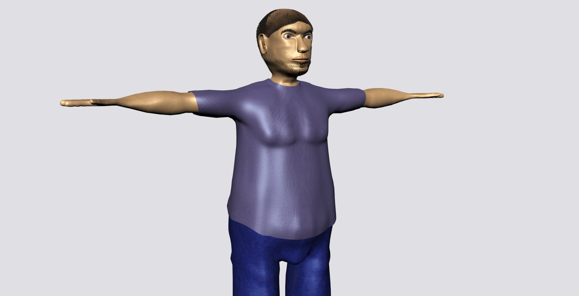 Male character average guy 3D model - TurboSquid 1469450