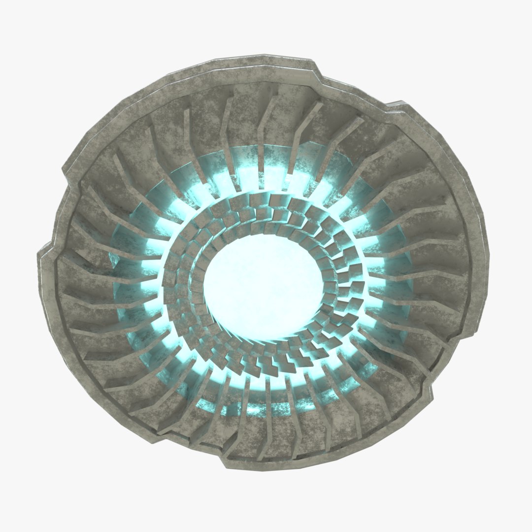 Spacecraft hover engine 3D model - TurboSquid 1469213