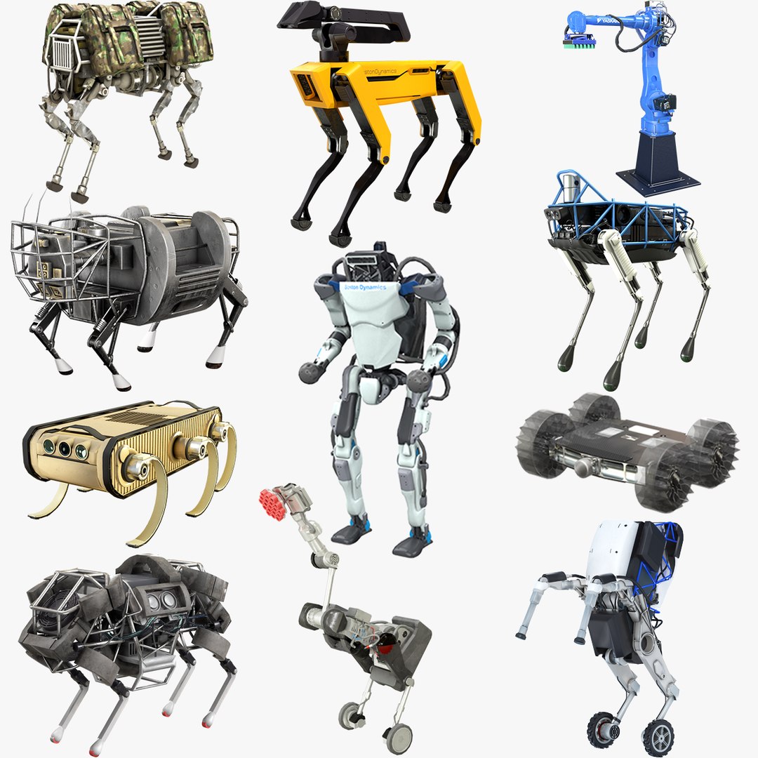 3D boston dynamics robots 2019 model - TurboSquid 1469247