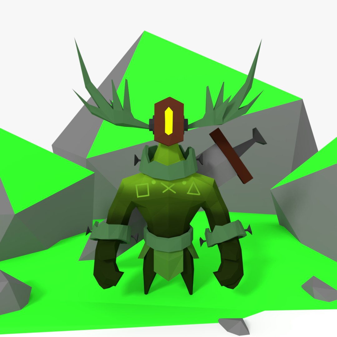 Forest keeper 3D - TurboSquid 1469275