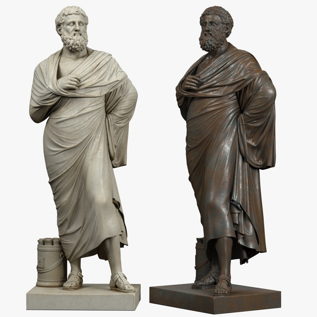 sophokles greek roman 3d model